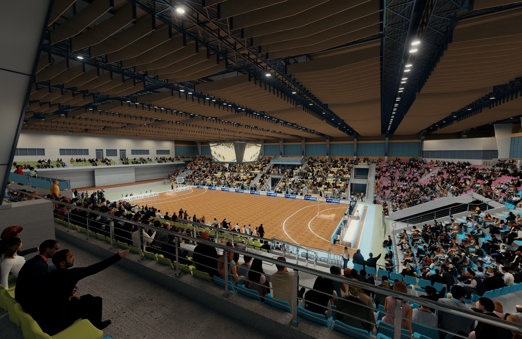 Indoor Basketball Arena 3D Model 3D Model - TurboSquid 2511413