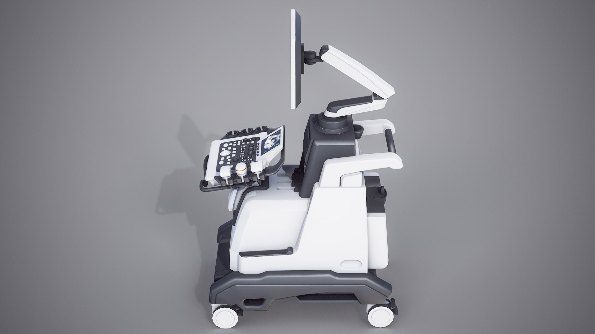 3D Ultrasound Scanner SIUI Apogee 3800 PBR model - TurboSquid 2086181