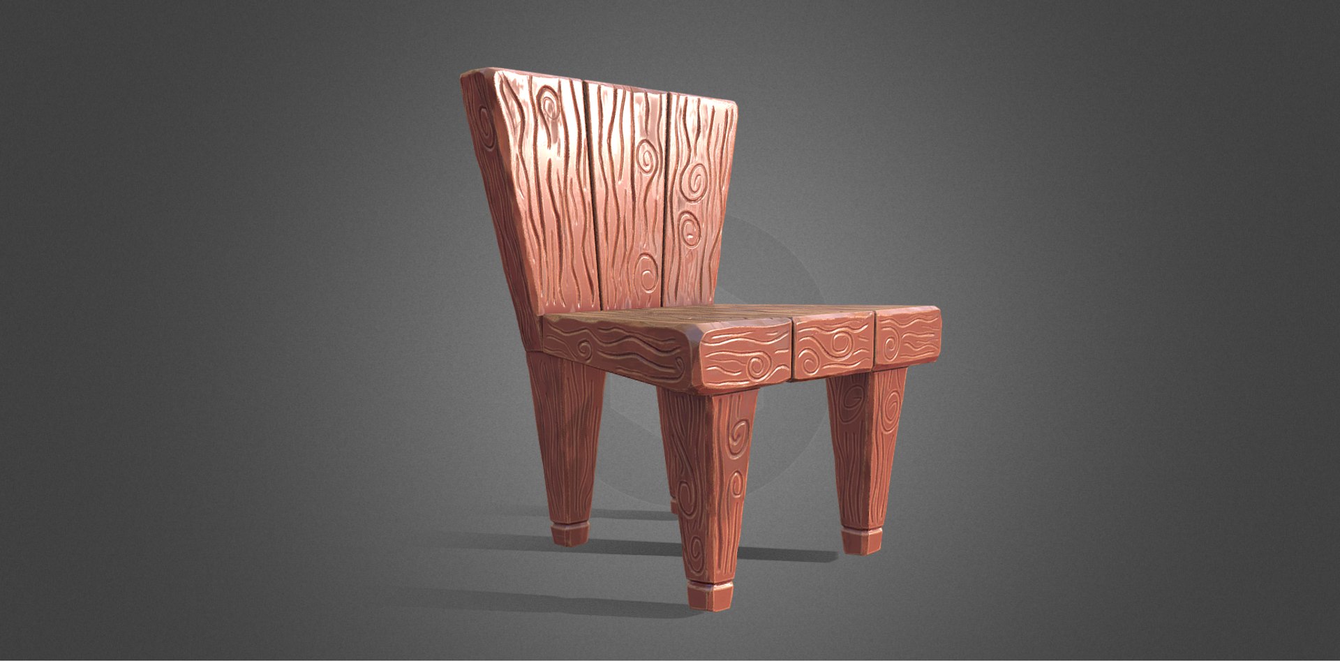 Stylized Chair 3D Model - TurboSquid 1381988