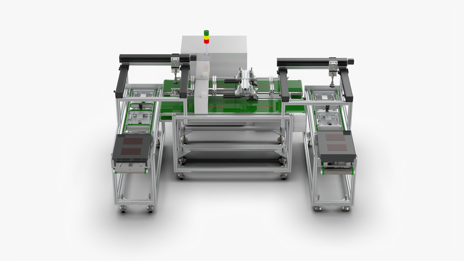 Fully Automatic Loading and Unloading Tray Inkjet Code Scanning Machine ...