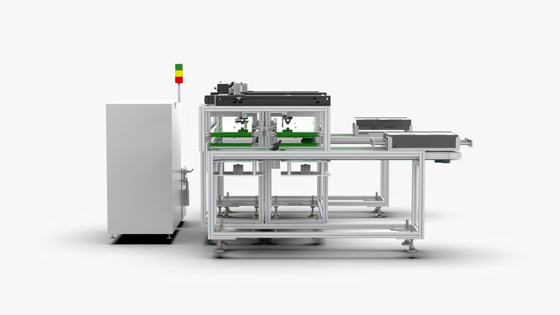 Fully Automatic Loading and Unloading Tray Inkjet Code Scanning Machine ...