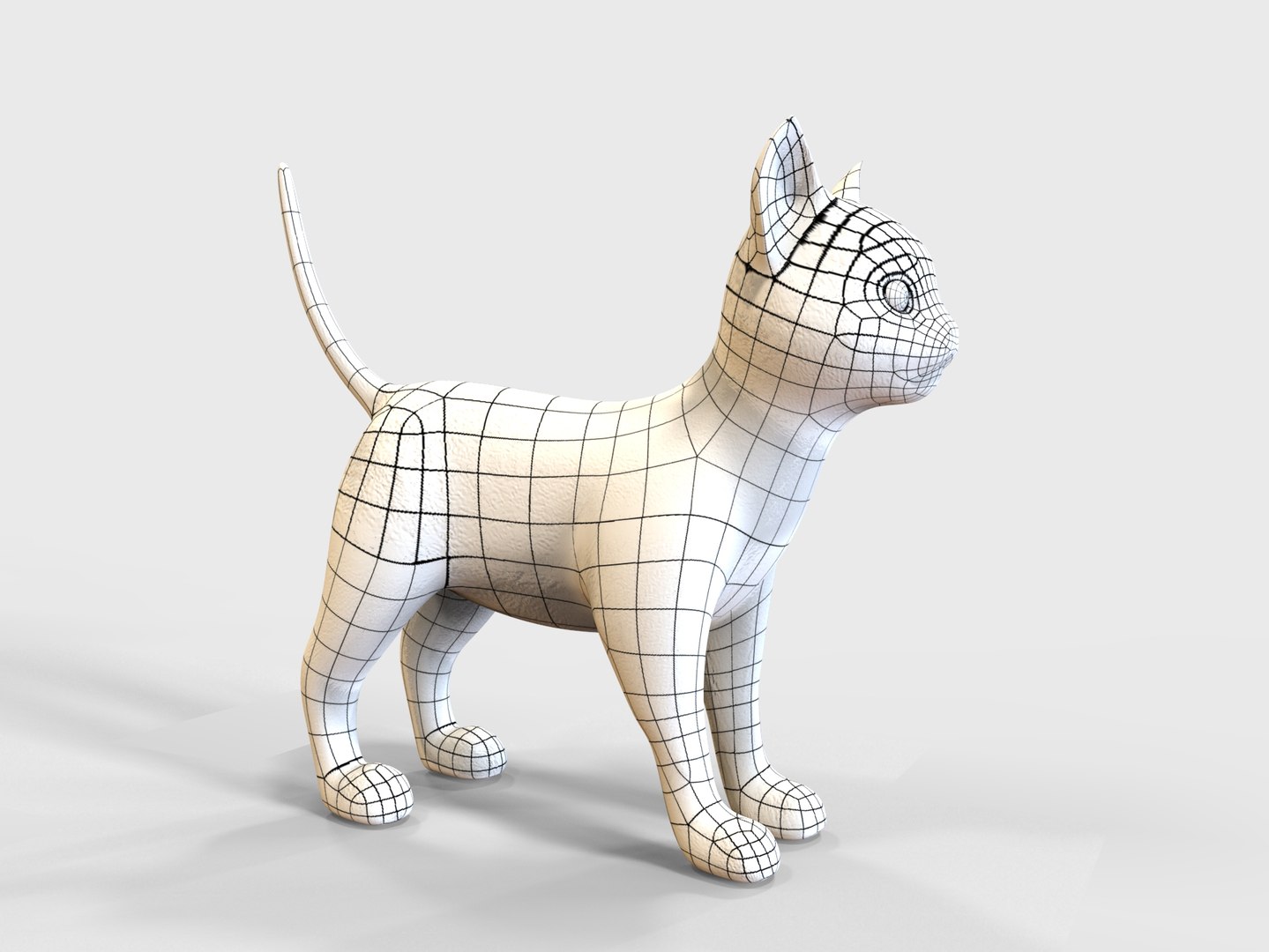 Cat Animation 3d Max