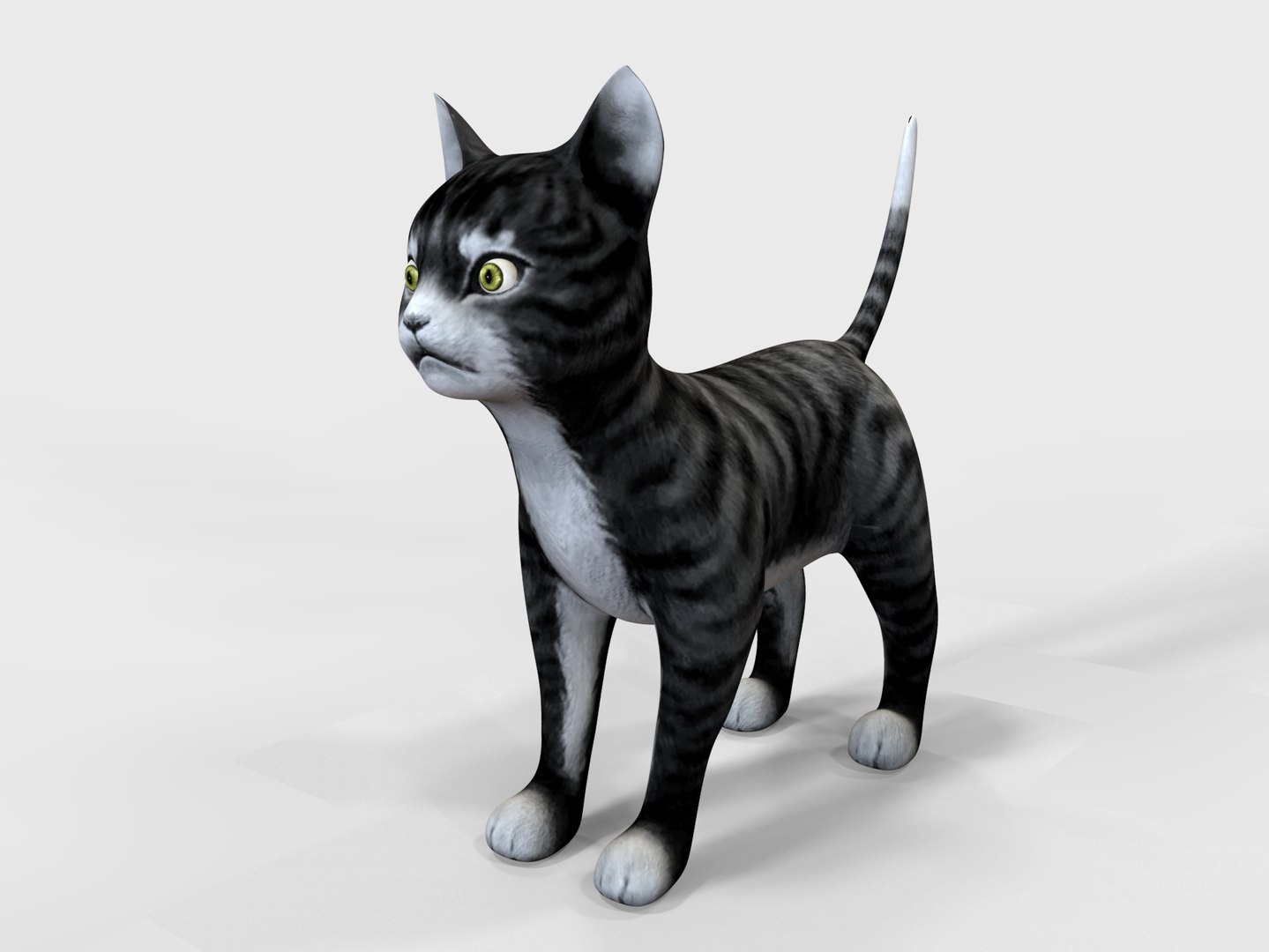 Cat Animation 3d Max