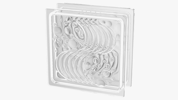 3D model Square Glass Block Ocean View - TurboSquid 1830141