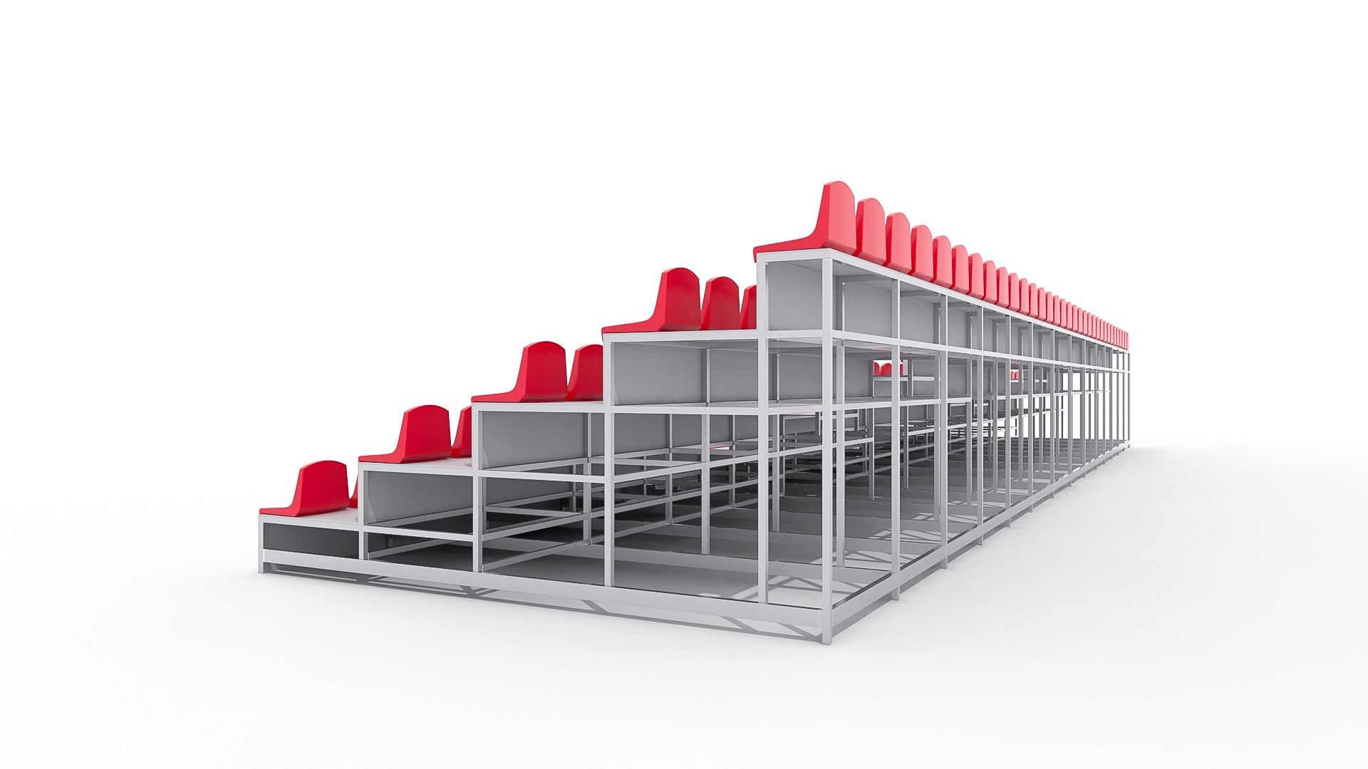 Grandstand 01 3D Model - TurboSquid 2117156