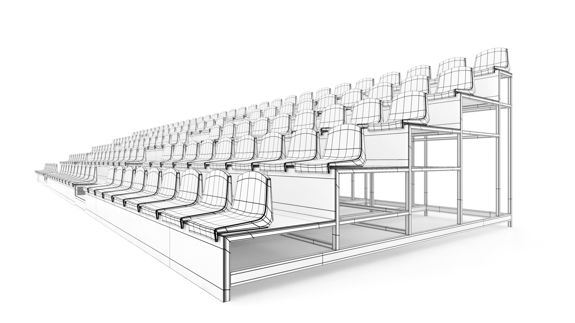 Grandstand 01 3D Model - TurboSquid 2117156