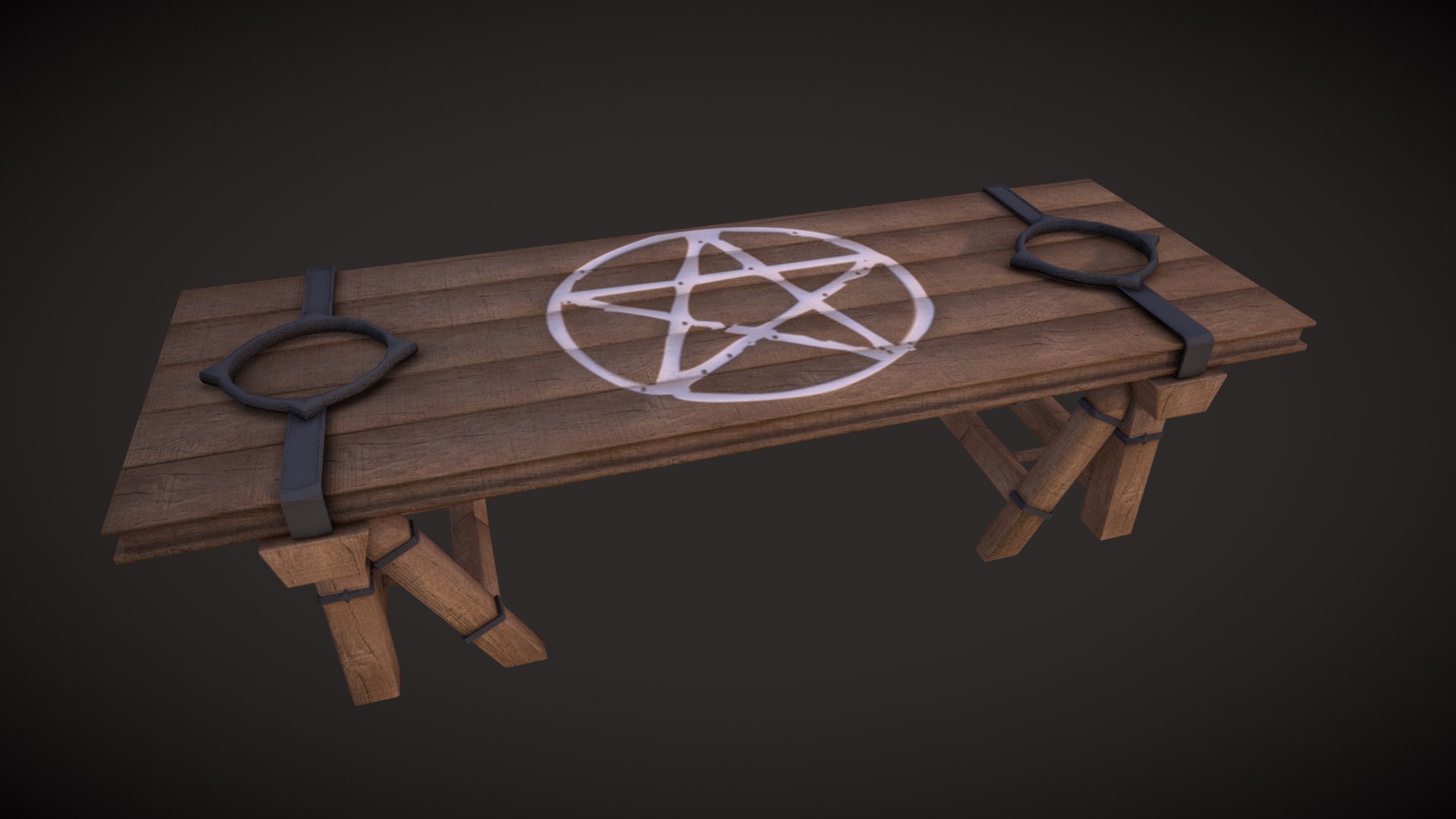 3D Ritual Table - TurboSquid 1232038