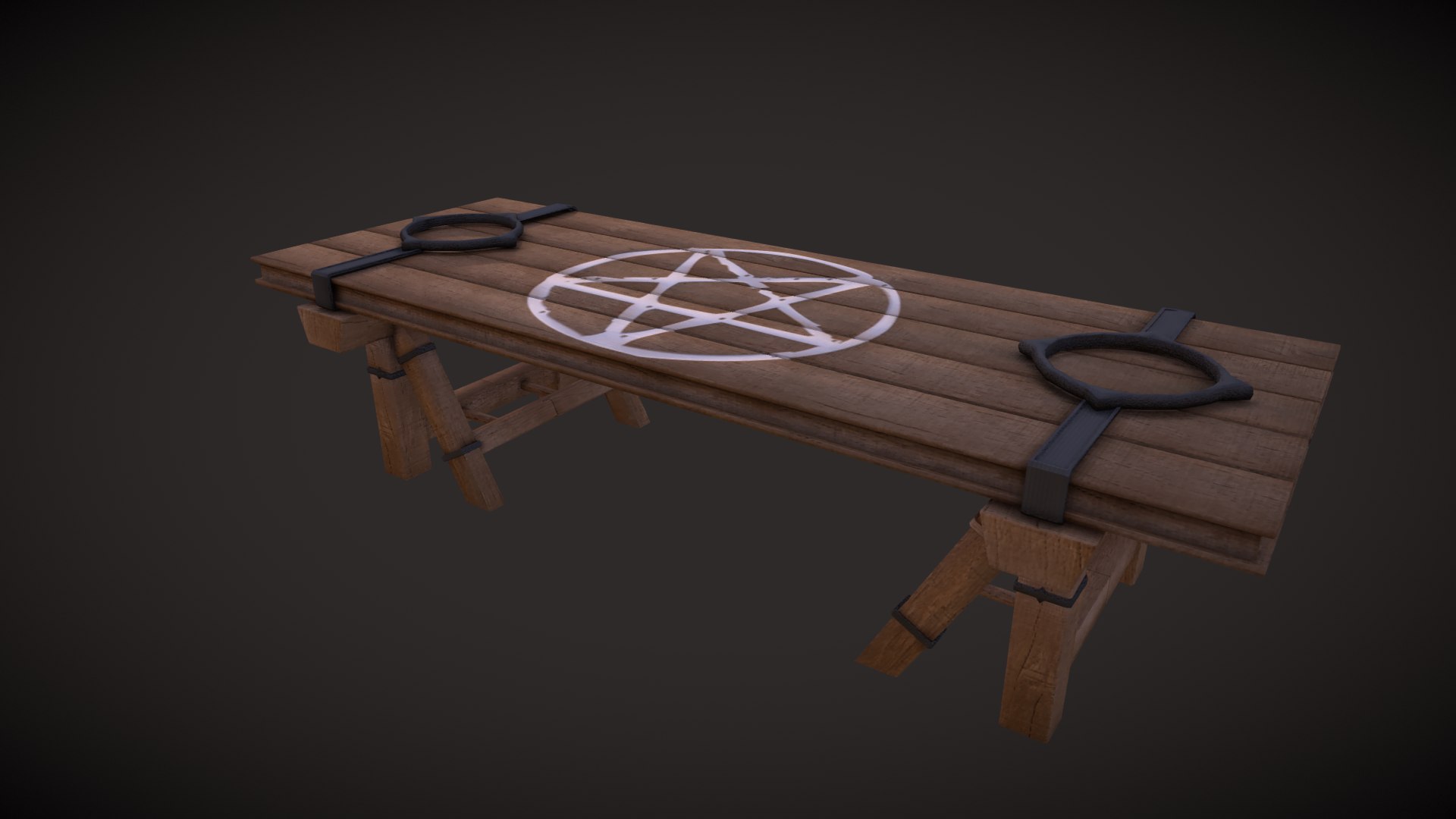 3D Ritual Table - TurboSquid 1232038