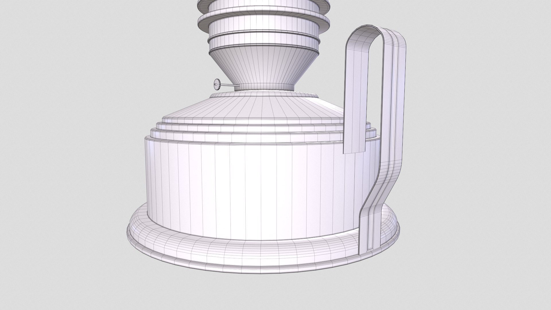 3D Model Kerosene Lamp - TurboSquid 2051644