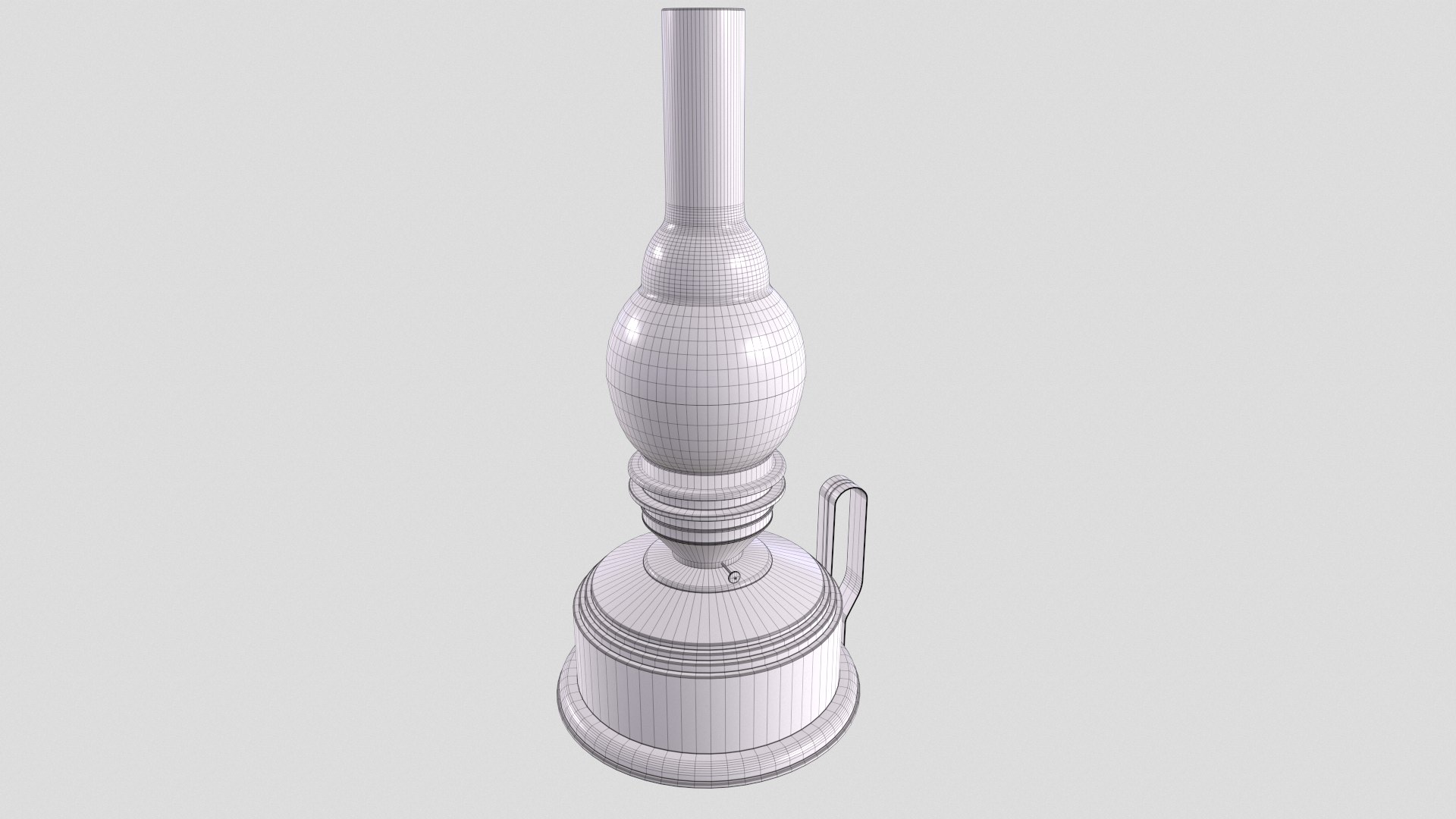 3D Model Kerosene Lamp - TurboSquid 2051644