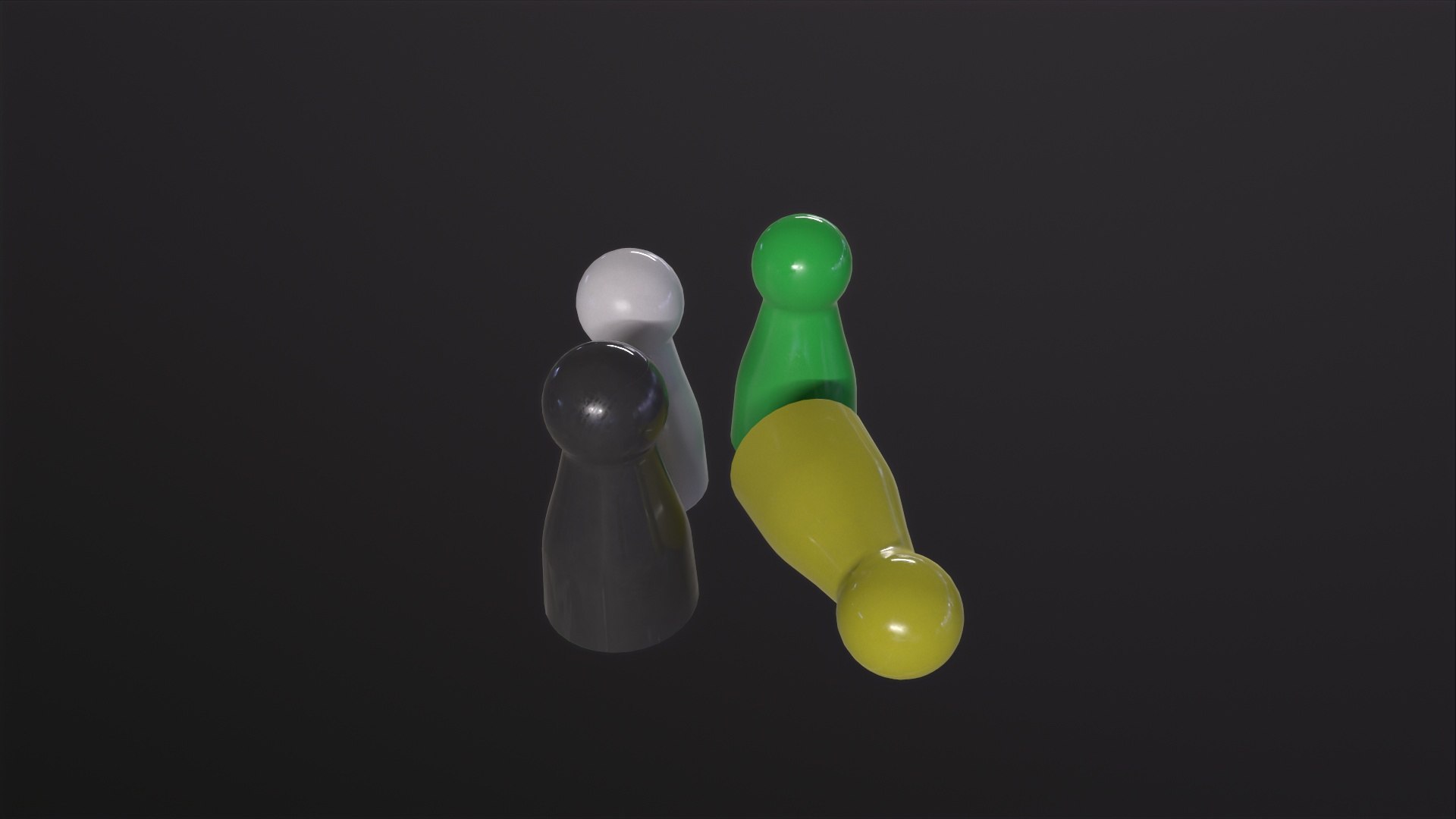 3D Board Game Pawns - TurboSquid 2127270