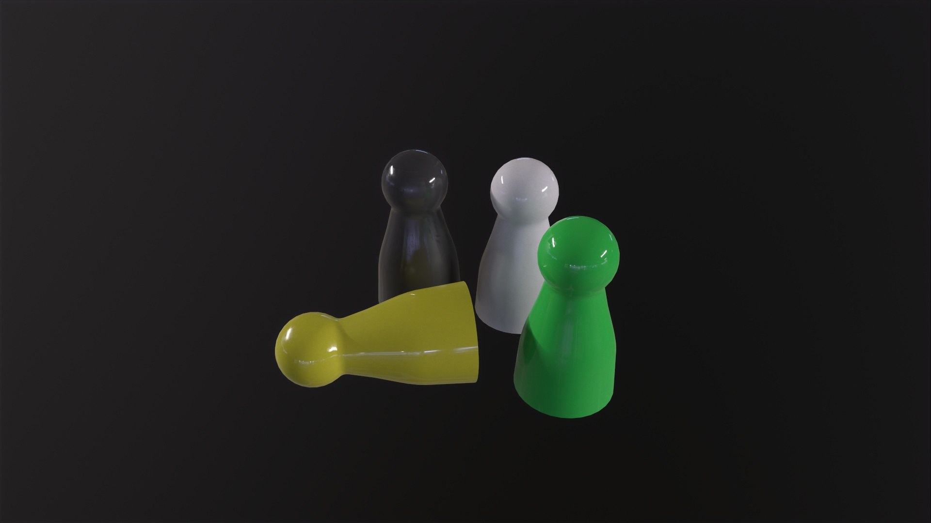 3D Board Game Pawns - TurboSquid 2127270