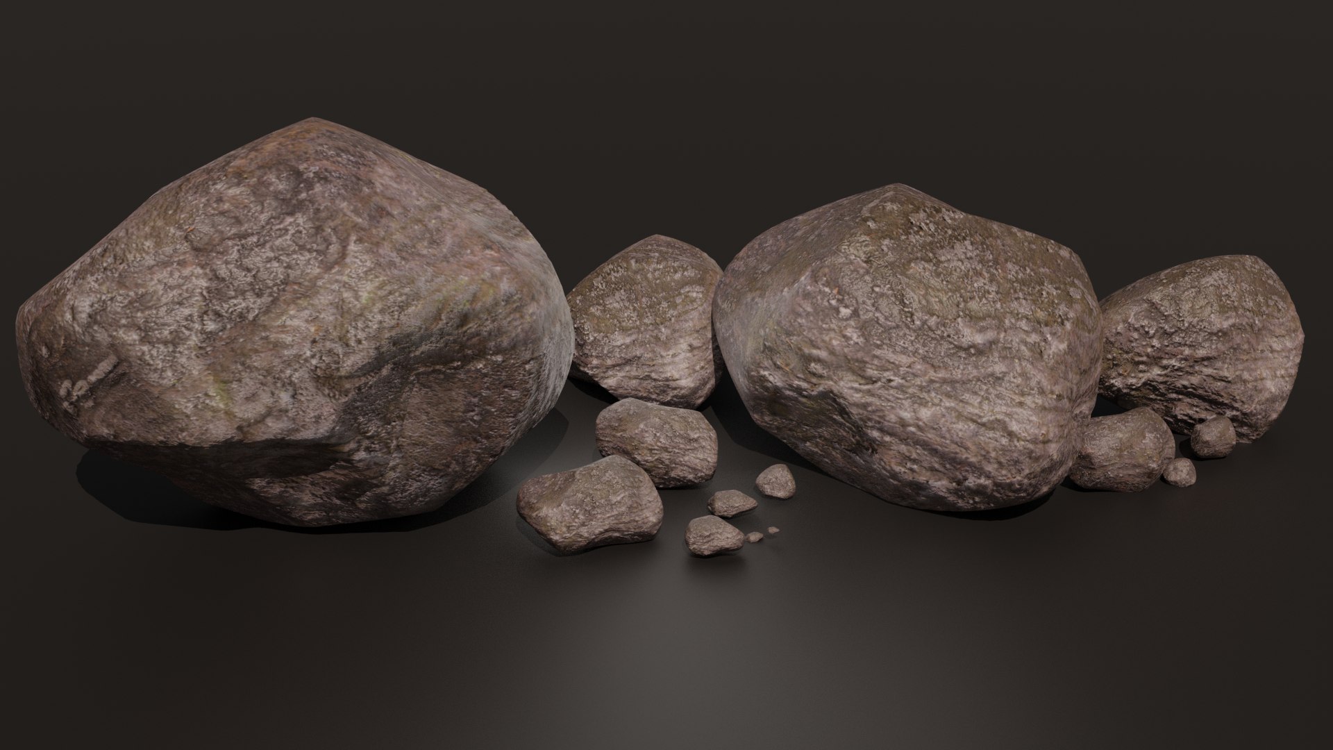 Rock Pack Model - TurboSquid 1755187
