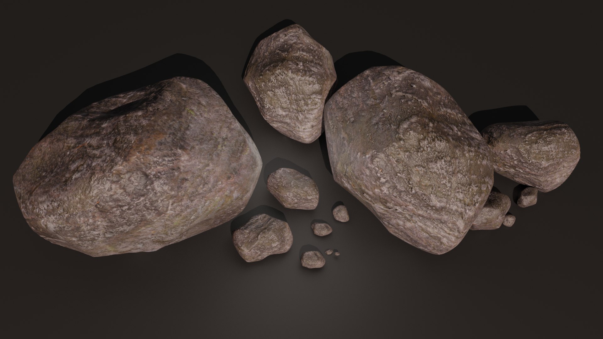 Rock Pack Model - TurboSquid 1755187