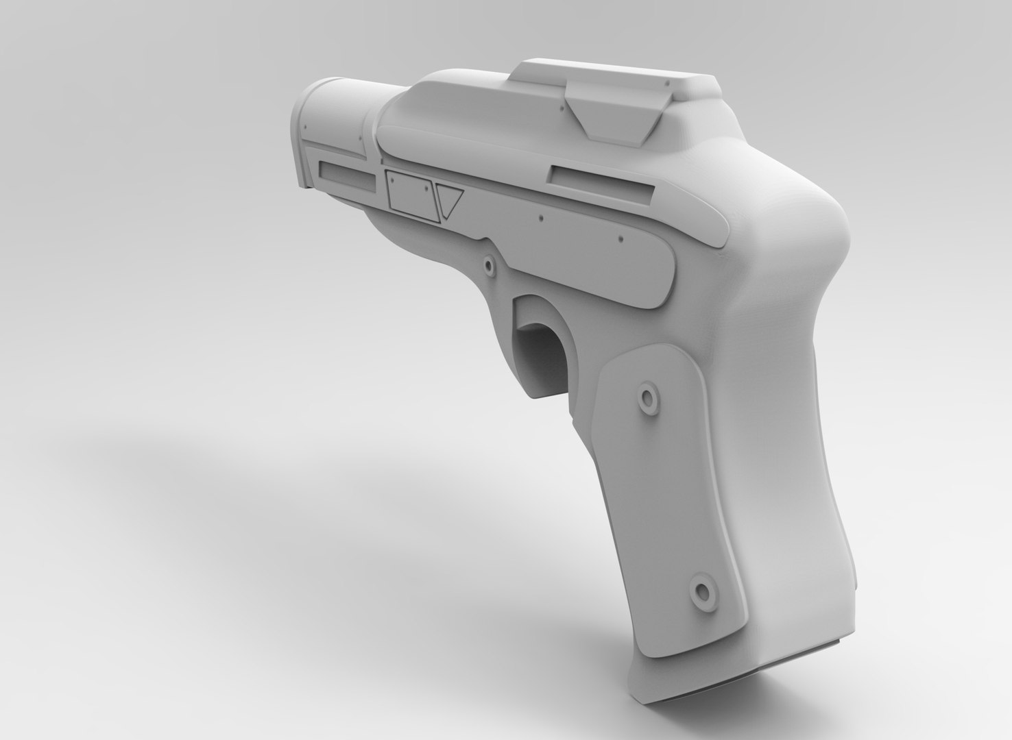 Gun style model - TurboSquid 1700888