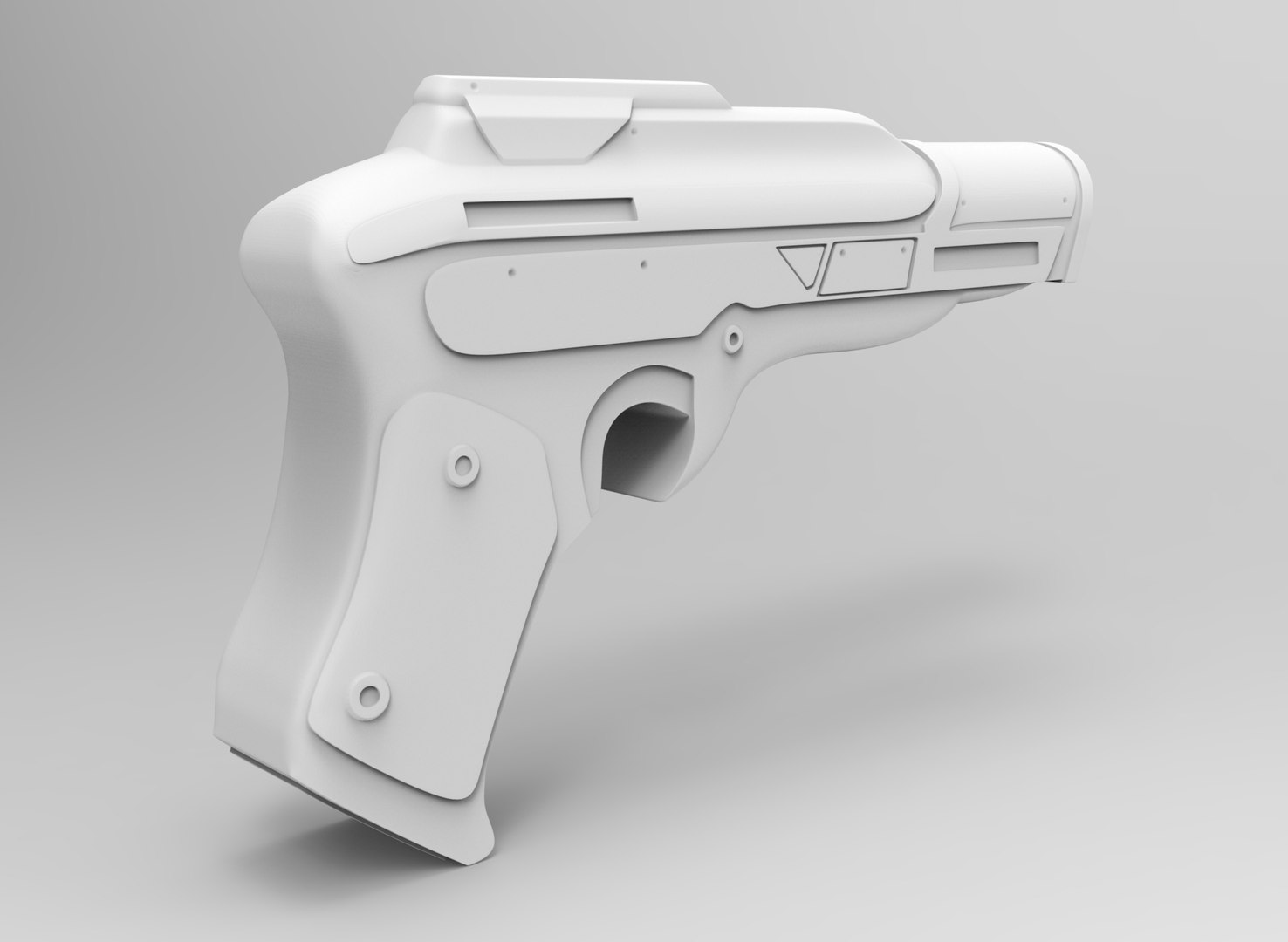 Gun style model - TurboSquid 1700888