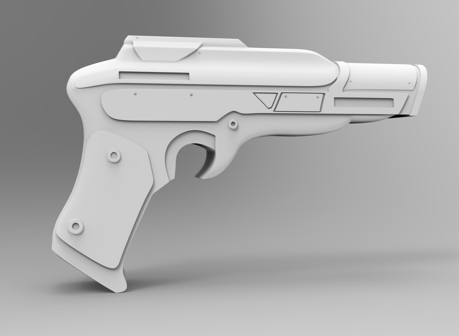 Gun style model - TurboSquid 1700888