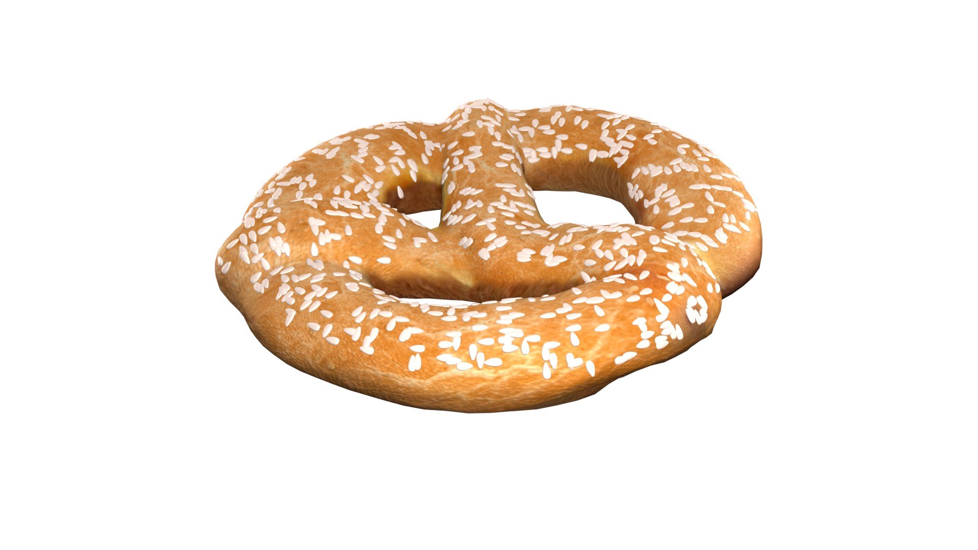 3D Model Pretzel - TurboSquid 2369604
