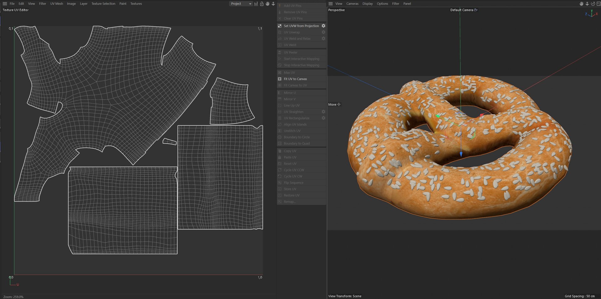 3D Model Pretzel - TurboSquid 2369604