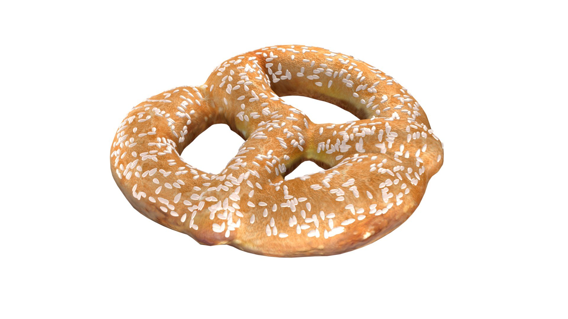 3D Model Pretzel - TurboSquid 2369604