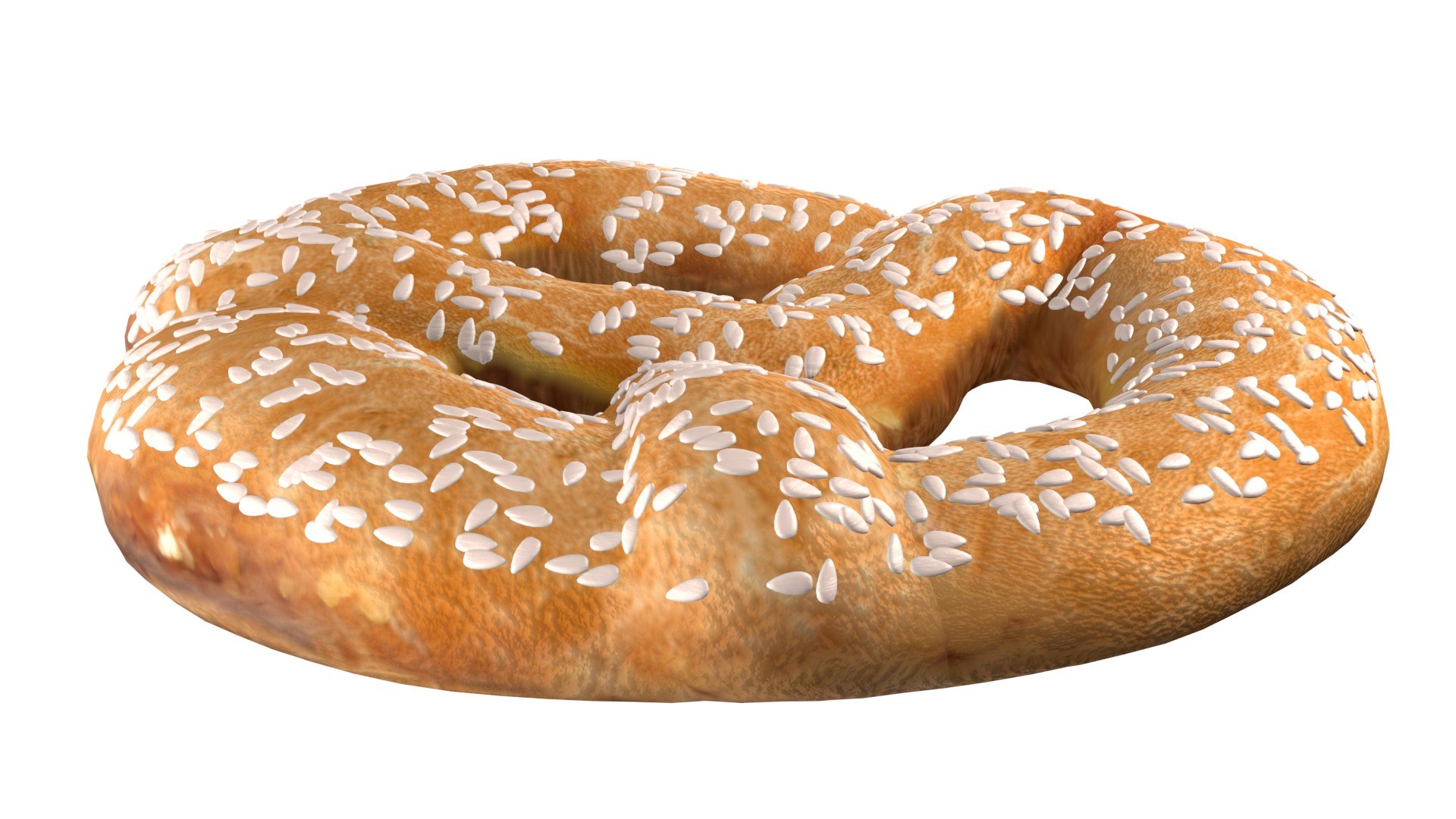 3D Model Pretzel - TurboSquid 2369604