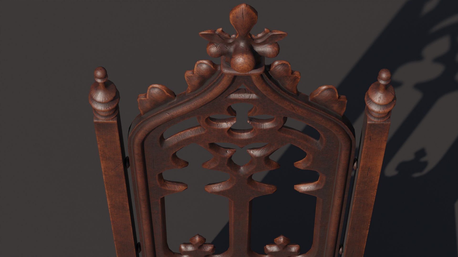3D Medieval Chair Model - TurboSquid 2134308