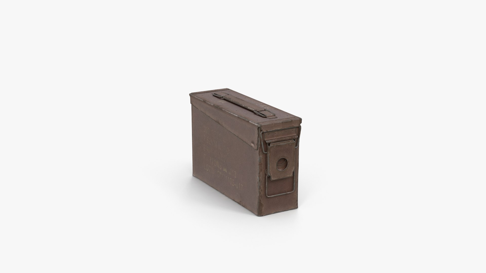 Ammo Box Model - TurboSquid 2355641