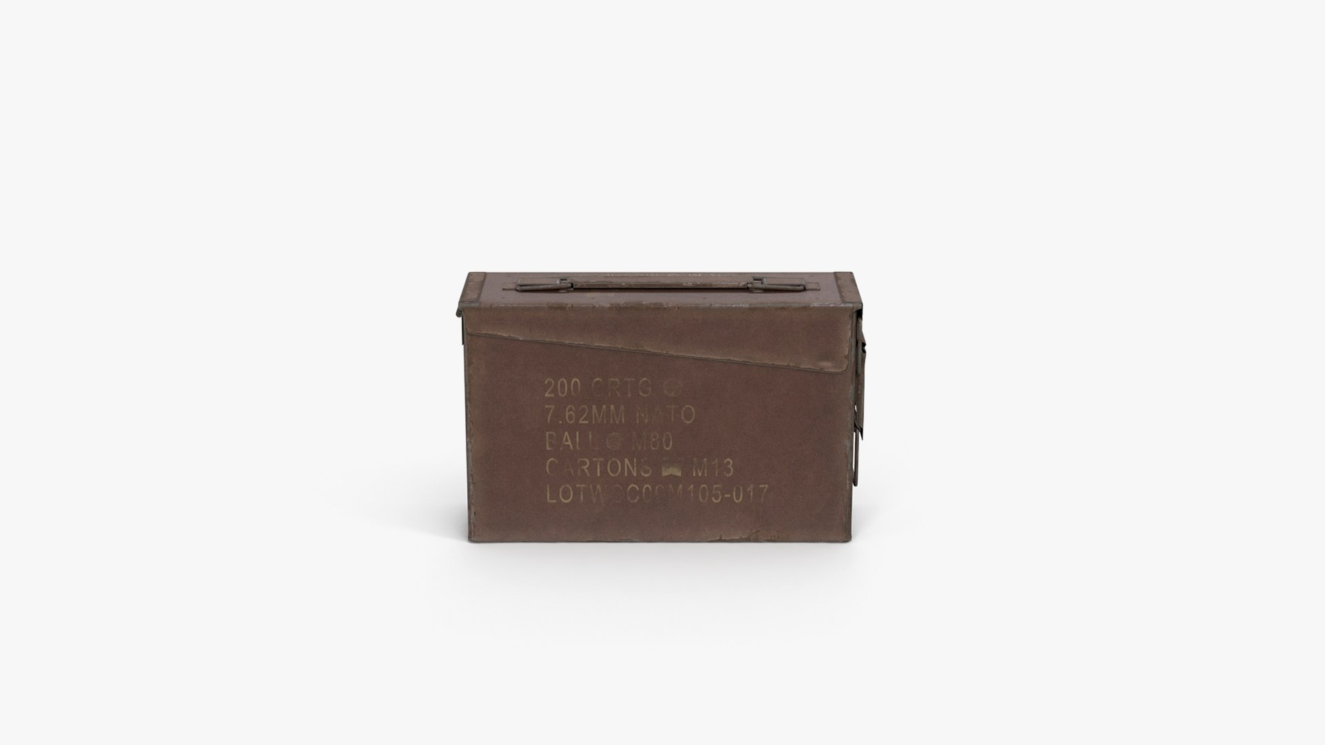 Ammo Box Model - TurboSquid 2355641