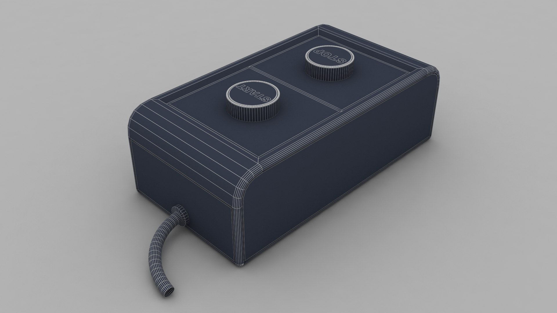 3D model electrical start stop - TurboSquid 1546109