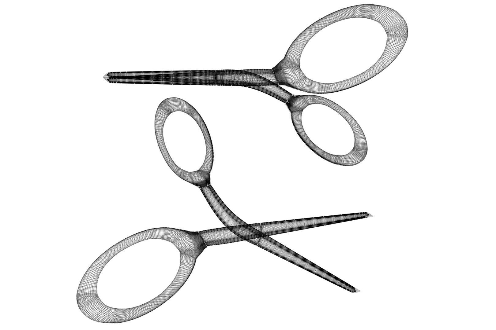 3d Model Scissor