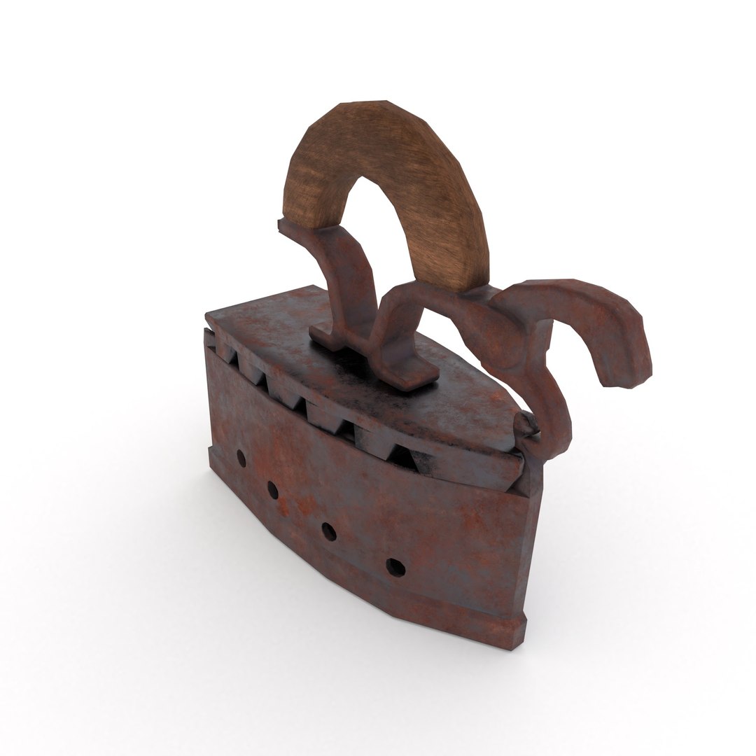 3D model vintage iron - TurboSquid 1429521