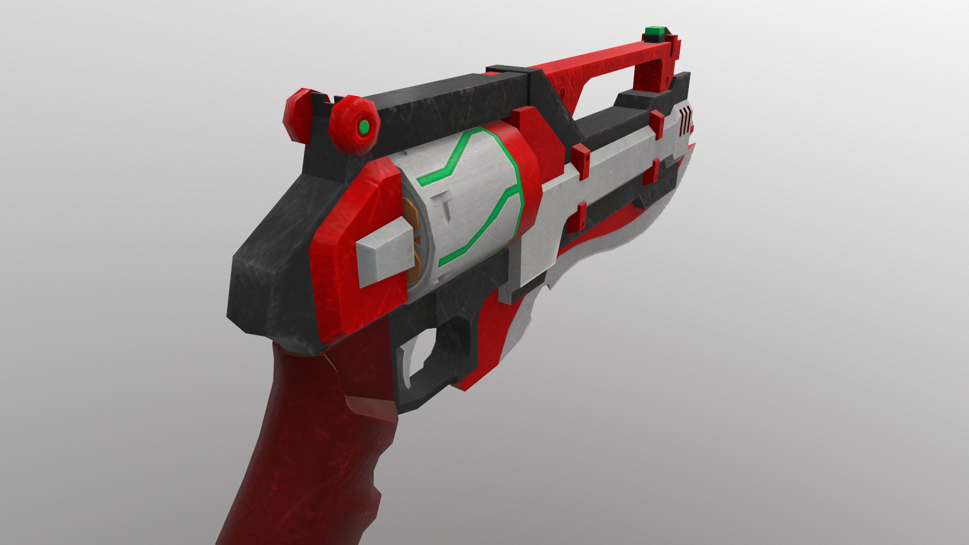 3D Model Revolver Level 3 - TurboSquid 2198218