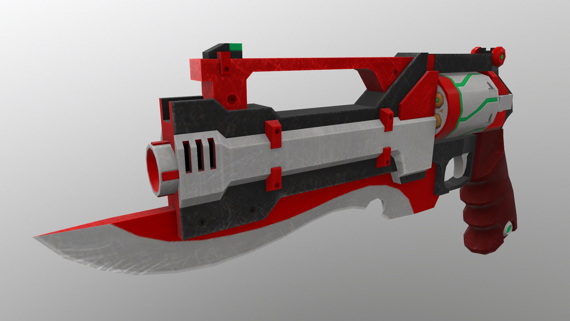 3D Model Revolver Level 3 - TurboSquid 2198218