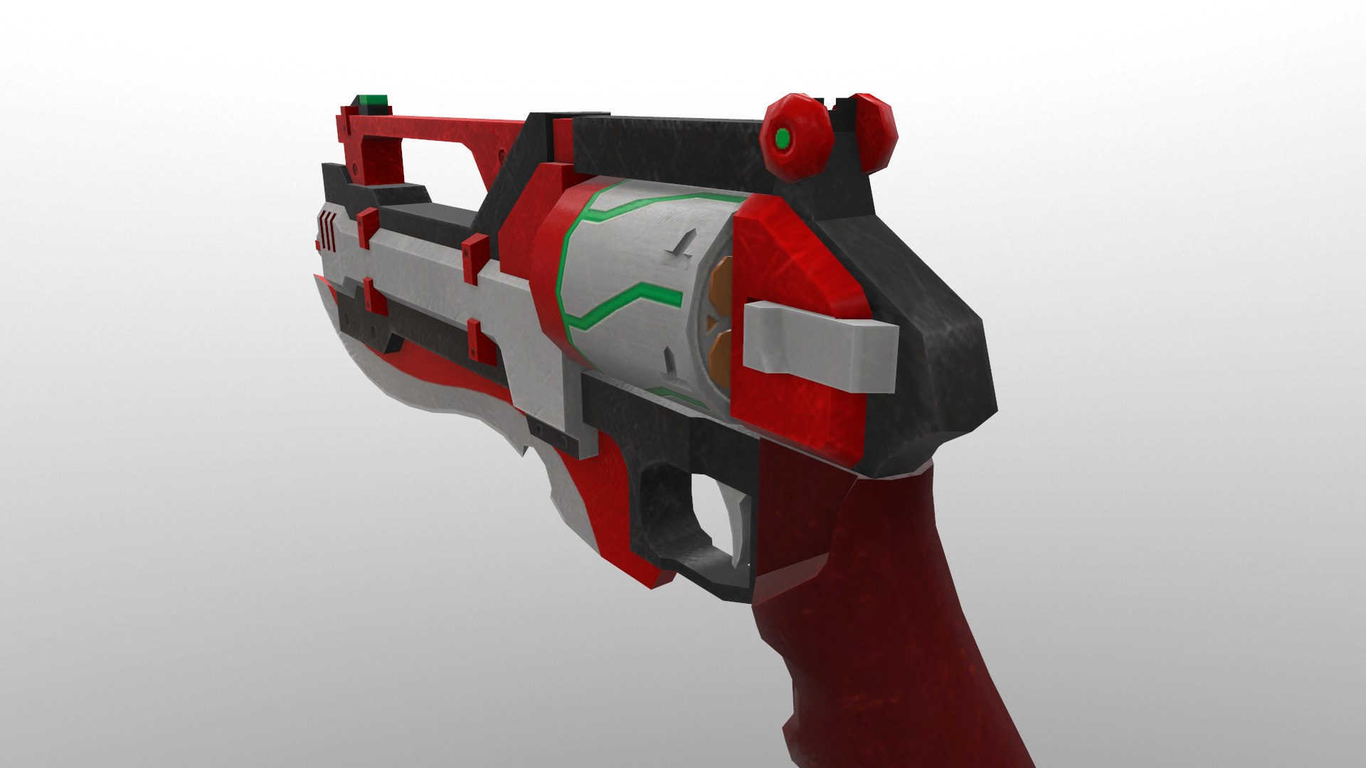 3D Model Revolver Level 3 - TurboSquid 2198218