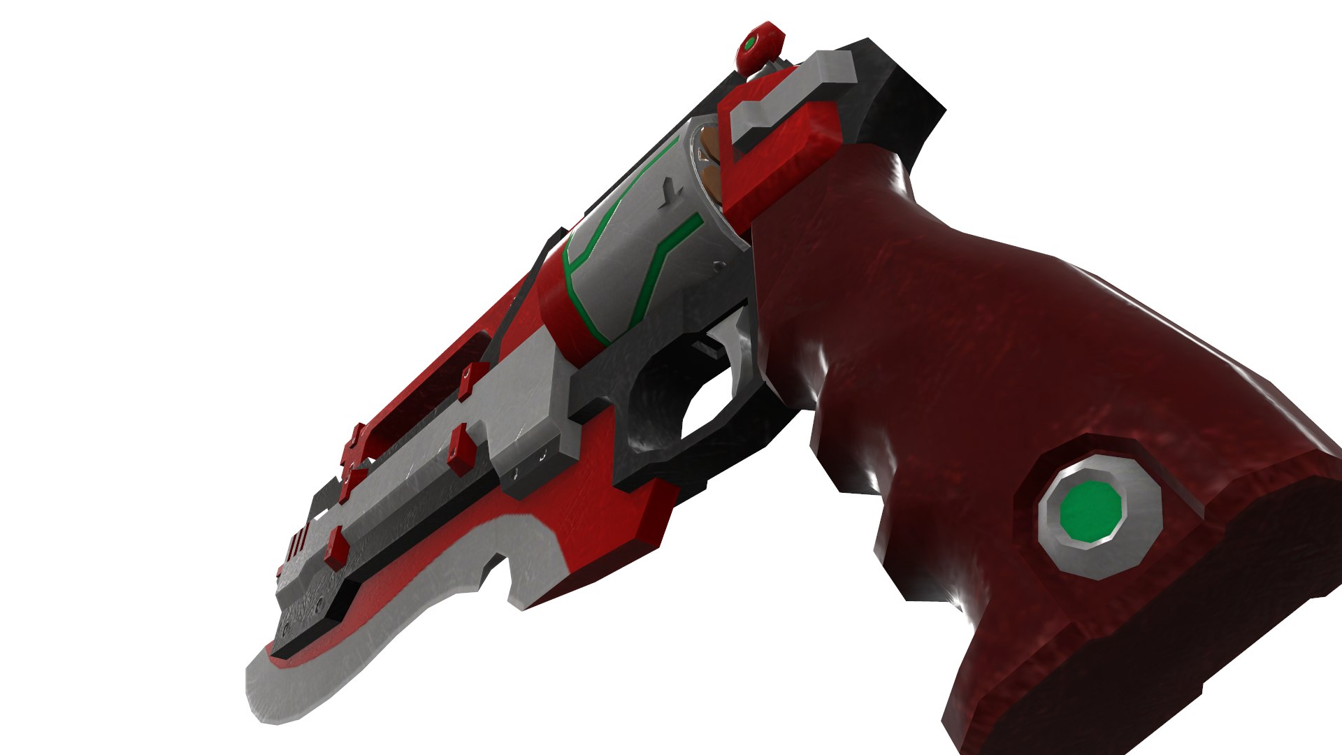 3D Model Revolver Level 3 - TurboSquid 2198218