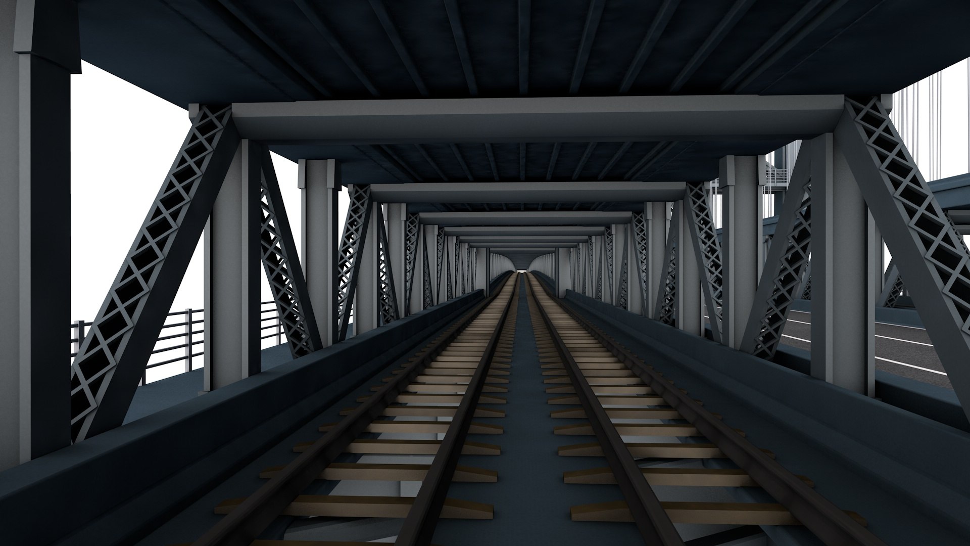 3D Model Manhattan Bridge - TurboSquid 1904402