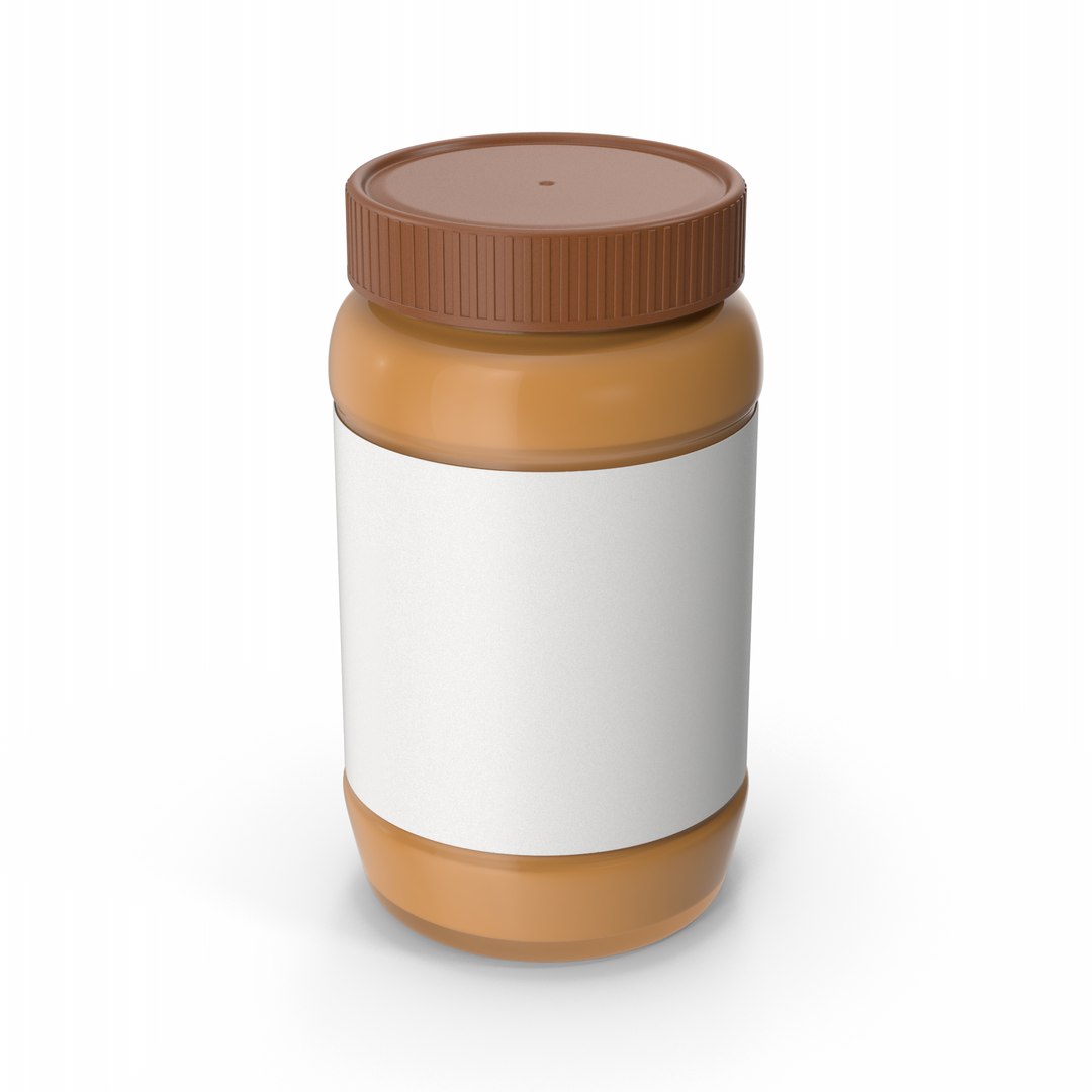 Peanut Butter 3D Model - TurboSquid 2076283