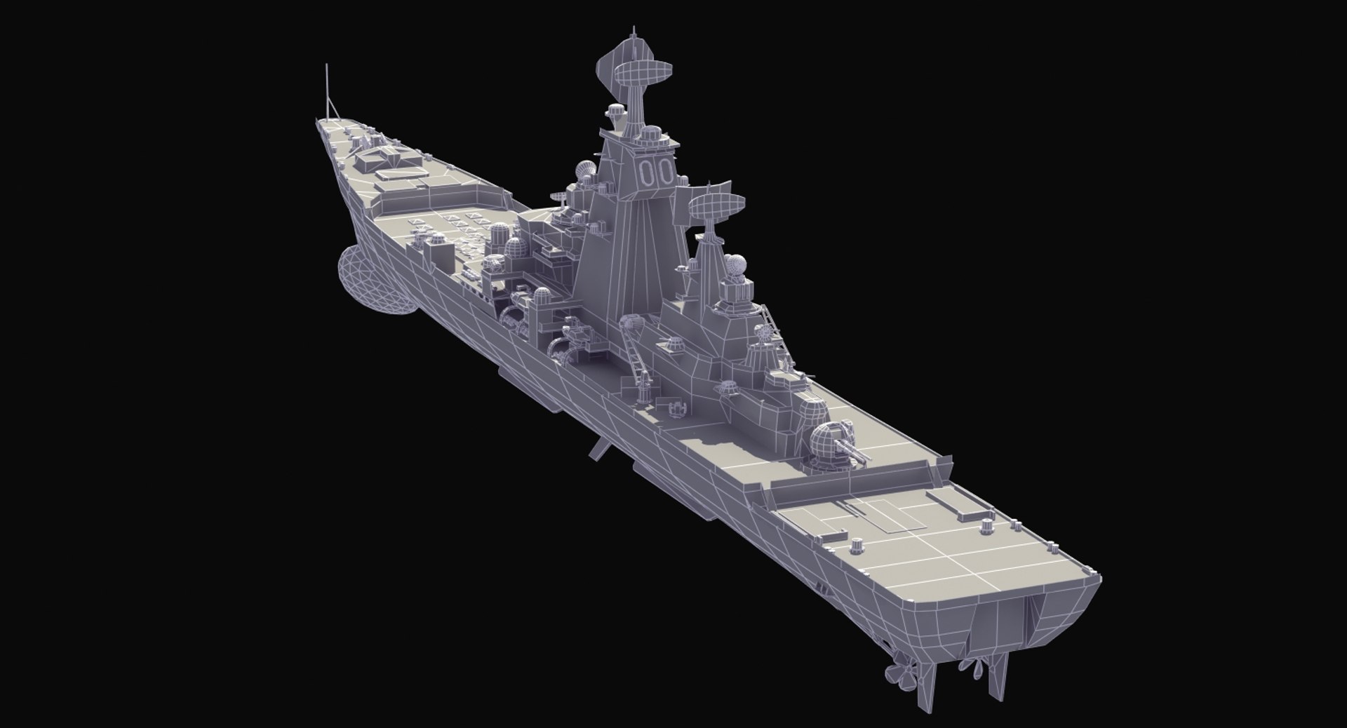 Pyotr velikiy missile cruiser 3D model - TurboSquid 1200868