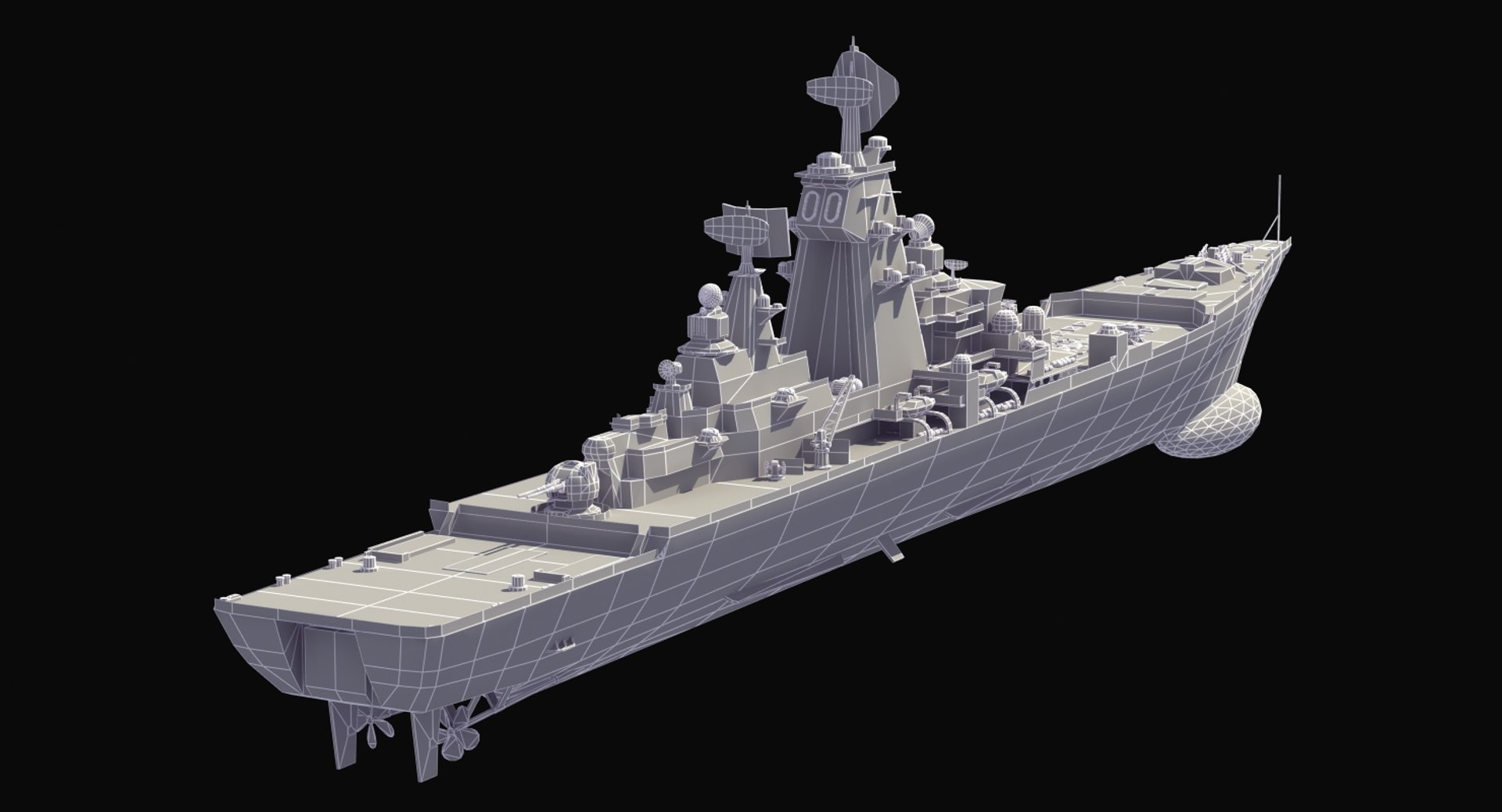 Pyotr velikiy missile cruiser 3D model - TurboSquid 1200868