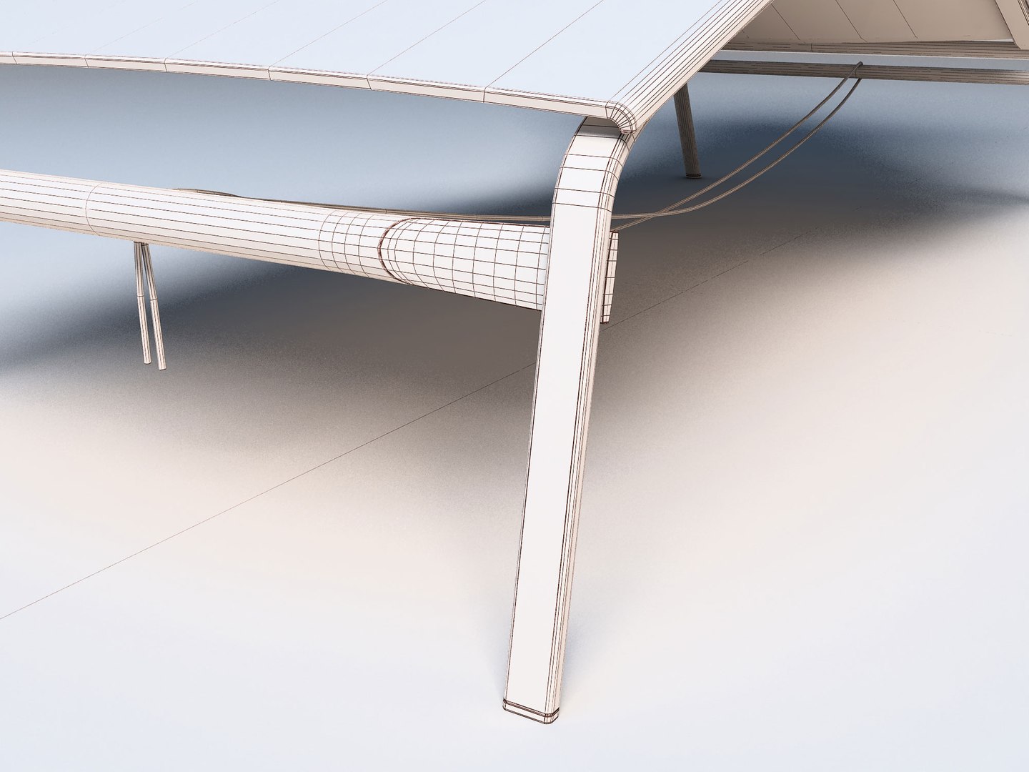 3dsmax poolside chair