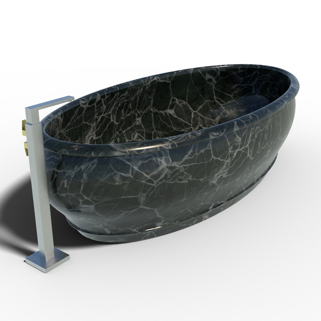 Bathtub Model - TurboSquid 2079612