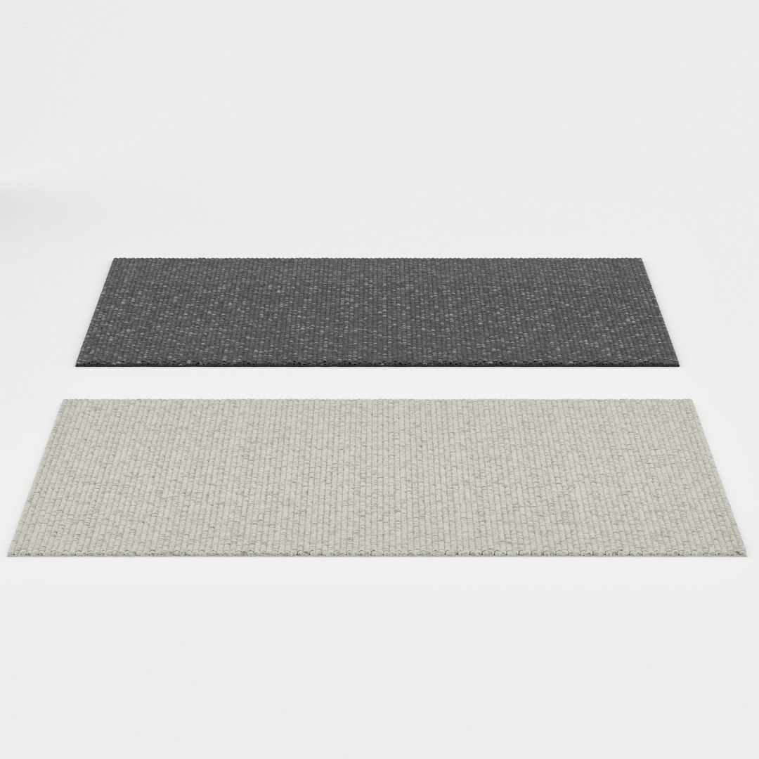 3D Carpet IKEA HJORTHEDE Set 04 - TurboSquid 1871859