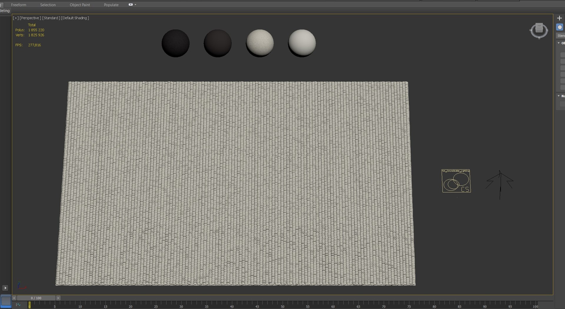 3D Carpet IKEA HJORTHEDE Set 04 - TurboSquid 1871859