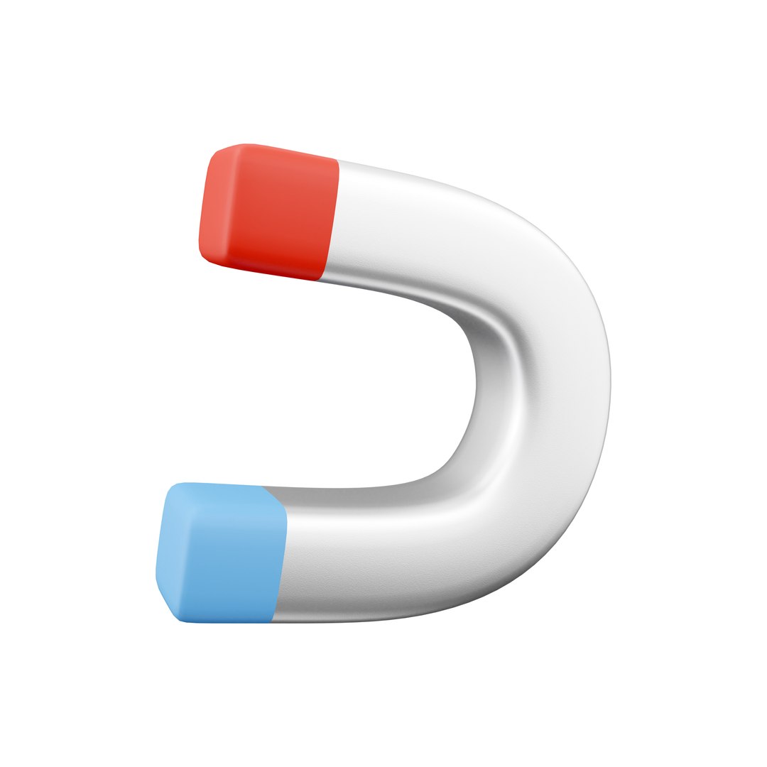 3d Magnet Icon Model - TurboSquid 2065947