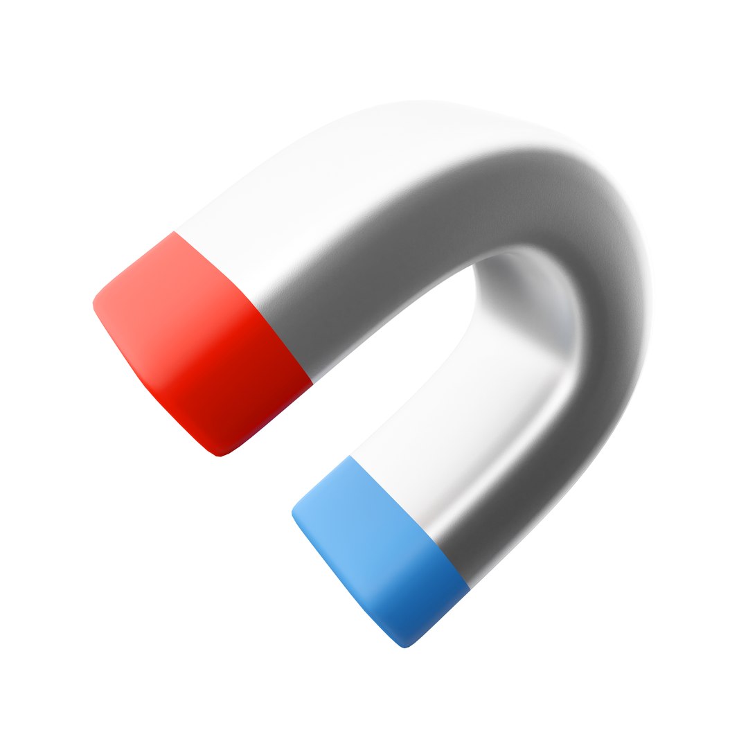 3d Magnet Icon Model - TurboSquid 2065947