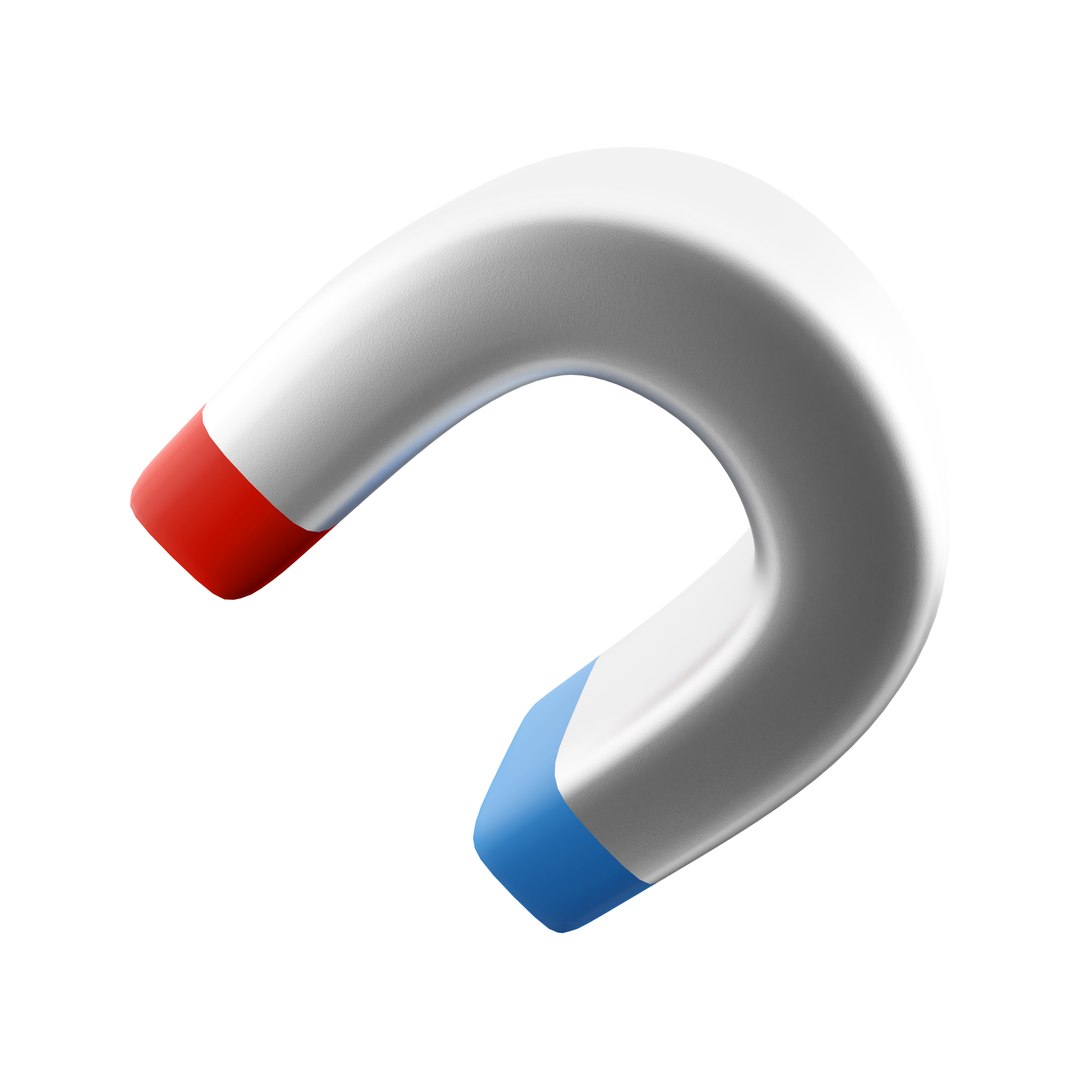 3d Magnet Icon Model - TurboSquid 2065947