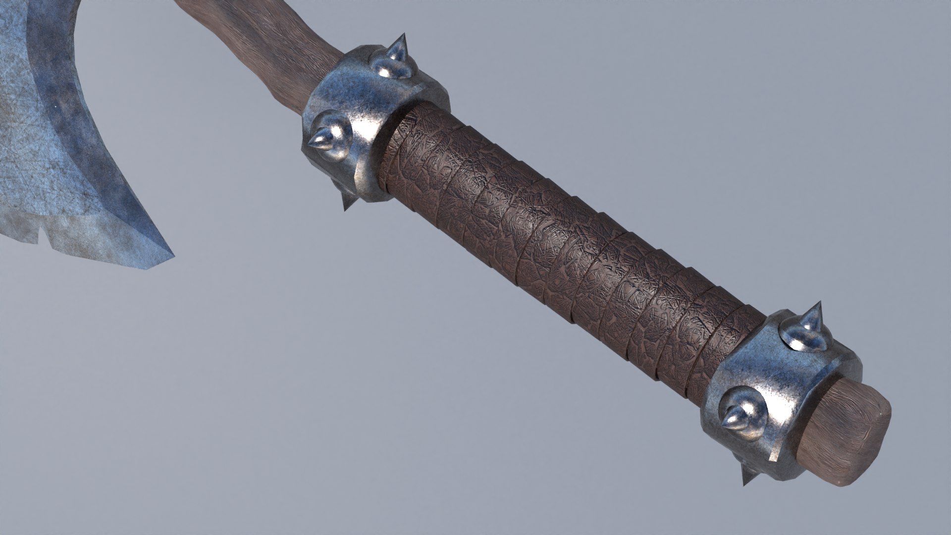3D Medieval Axe Hatchet - TurboSquid 2249459
