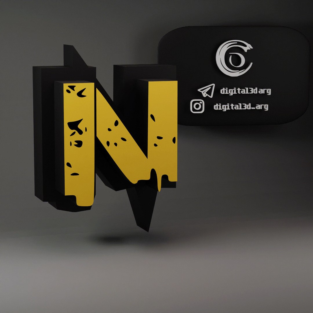 3D FREE FIRE FONT LETRAS NUMEROS FREE FIRE - TurboSquid 2148243