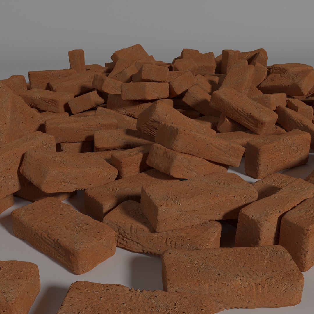 Brick Clay 3D Model - TurboSquid 1338859