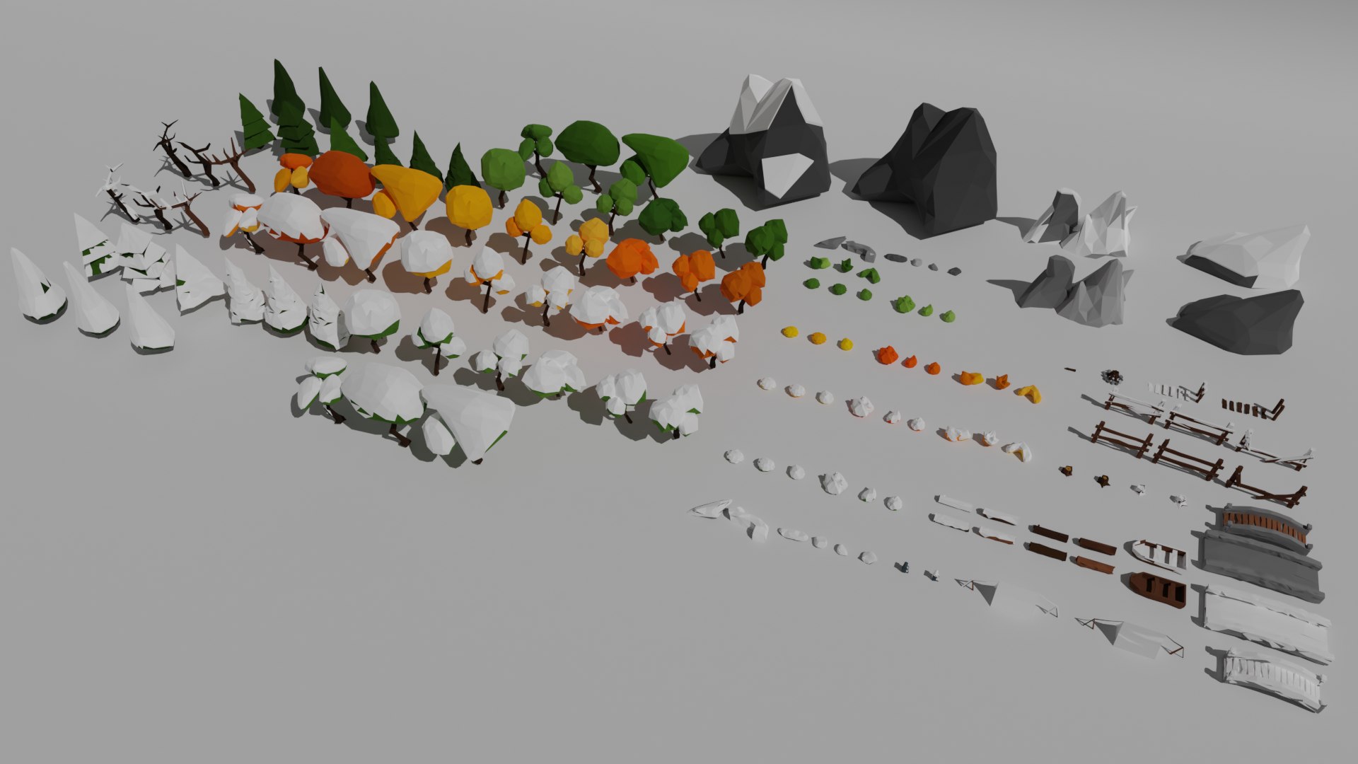 Forest Wood Trees 3D Model - TurboSquid 1582221